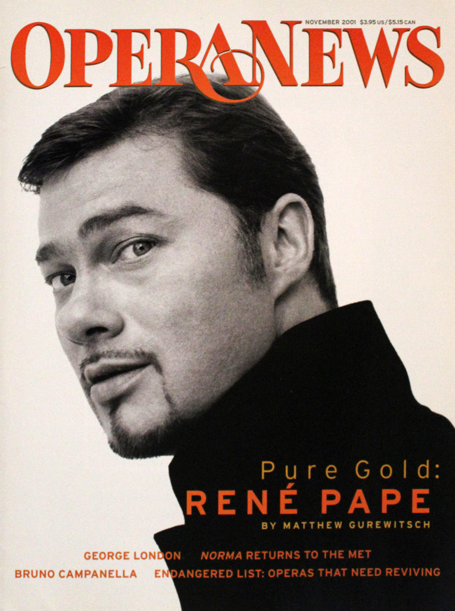 Opera News | November 2001 at Wolfgang's