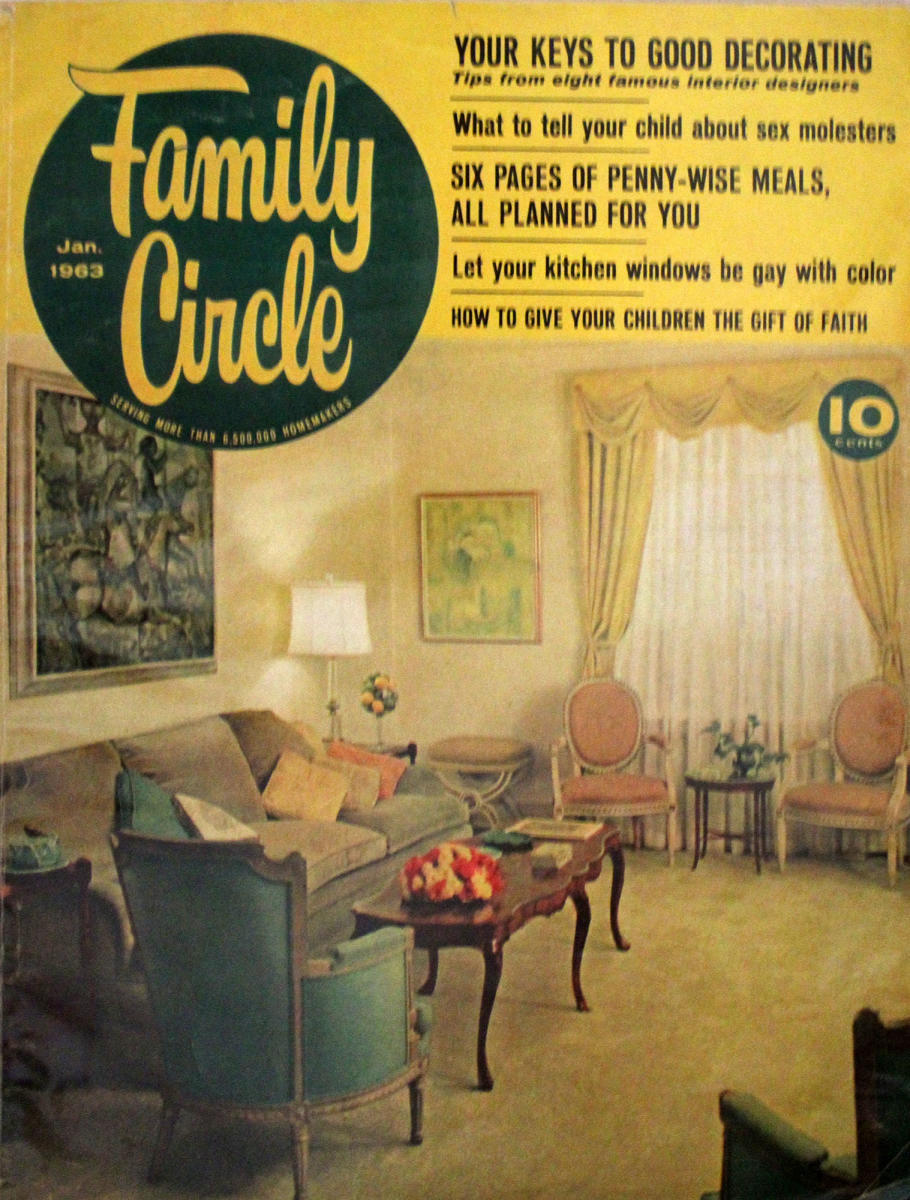 Family Circle | January 1963 at Wolfgang's