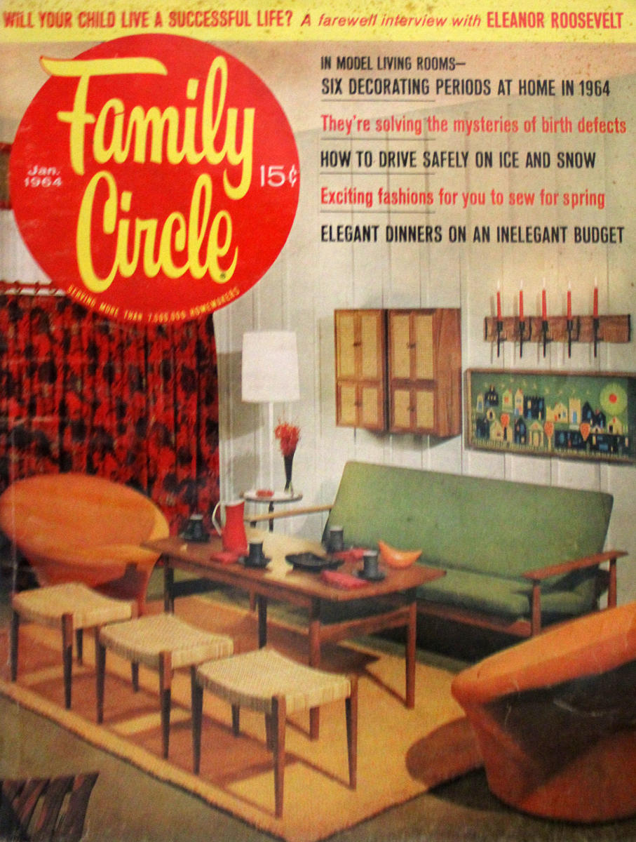Family Circle | January 1964 at Wolfgang's
