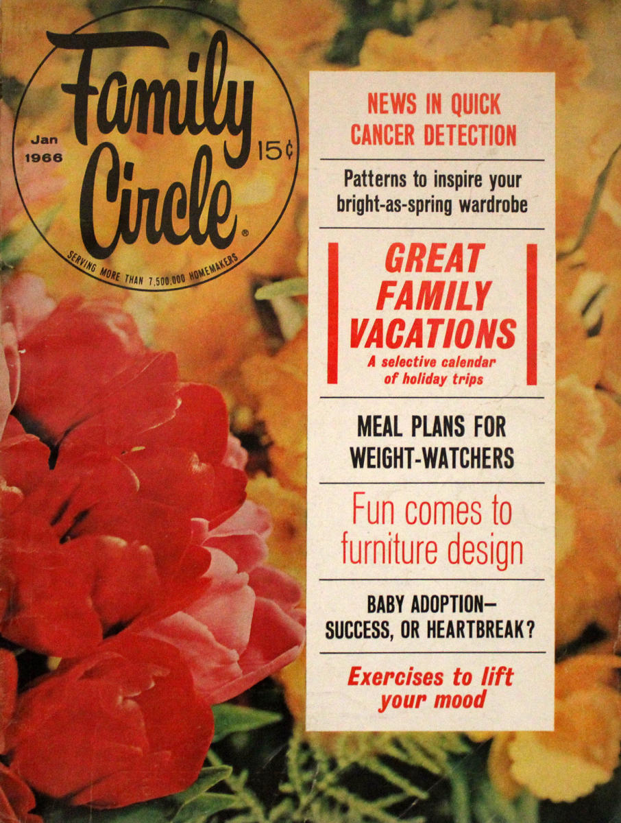 Family Circle | January 1966 at Wolfgang's