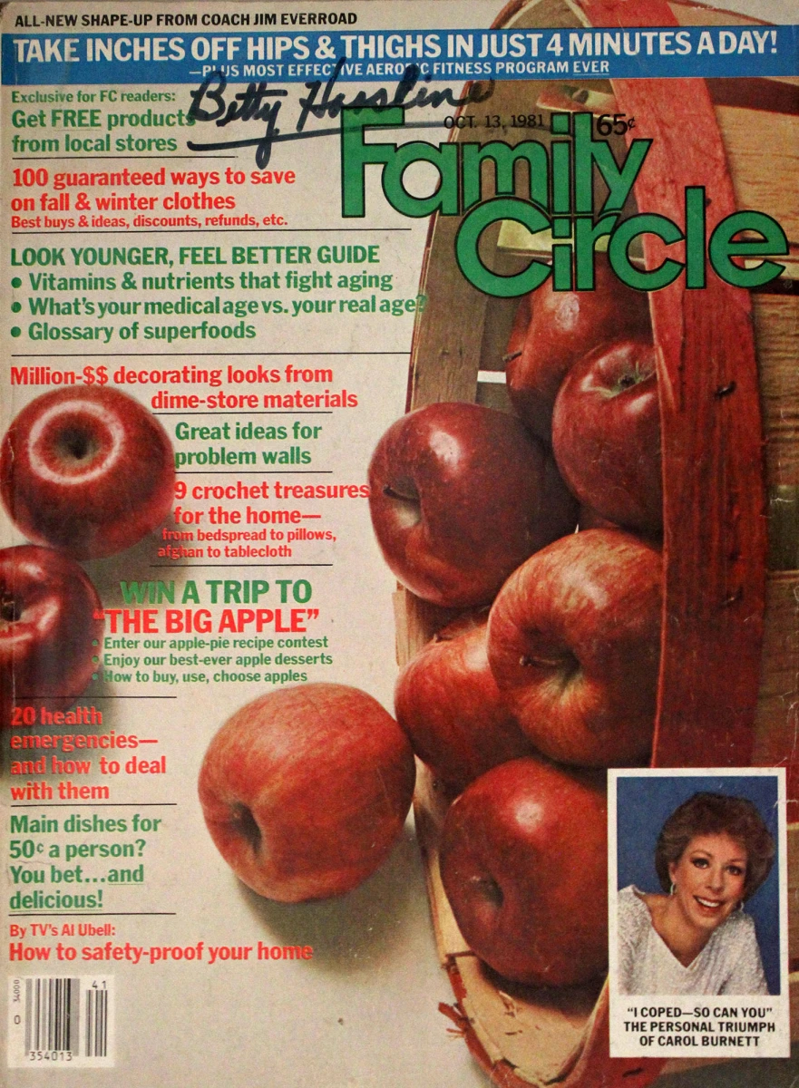 Family Circle | October 13, 1981 at Wolfgang's