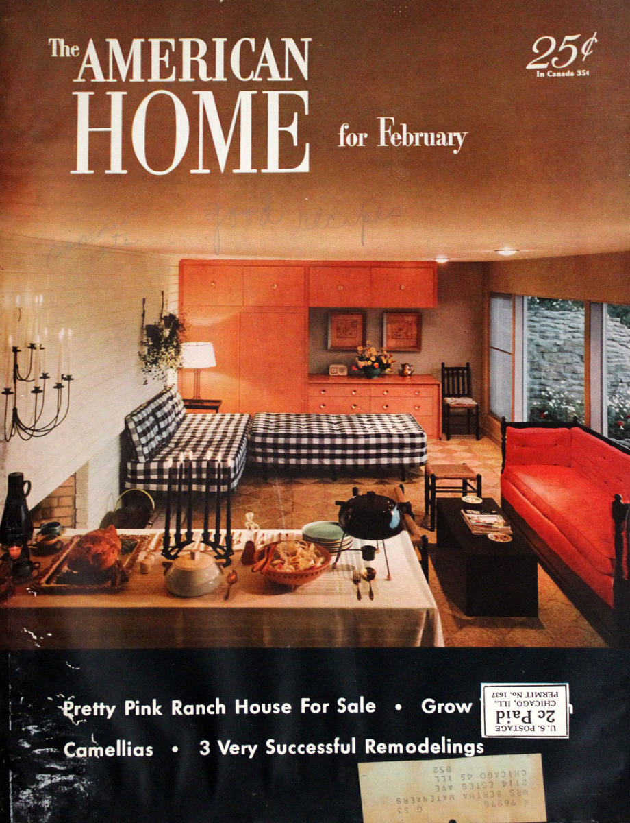 The American Home | February 1953 at Wolfgang's