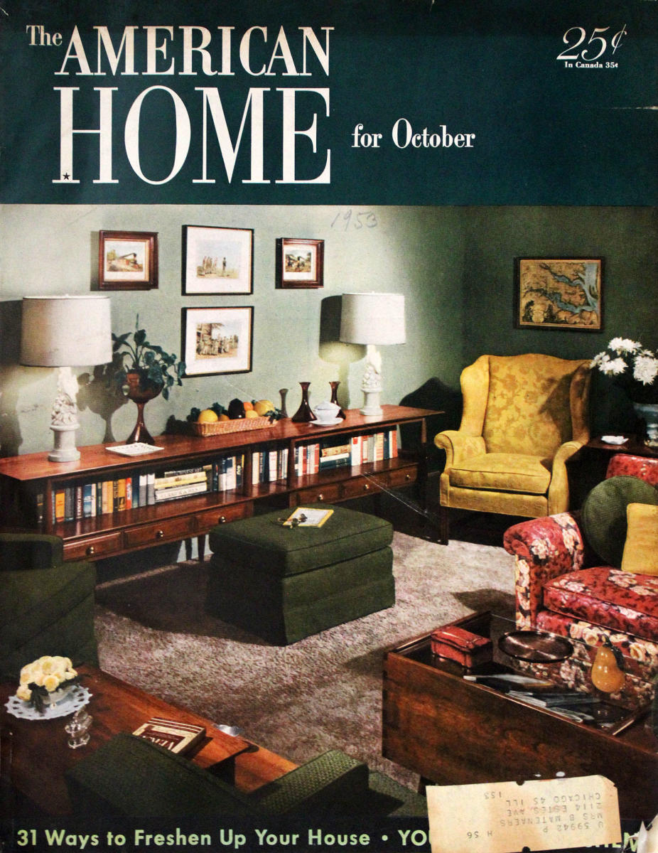 The American Home | October 1953 at Wolfgang's
