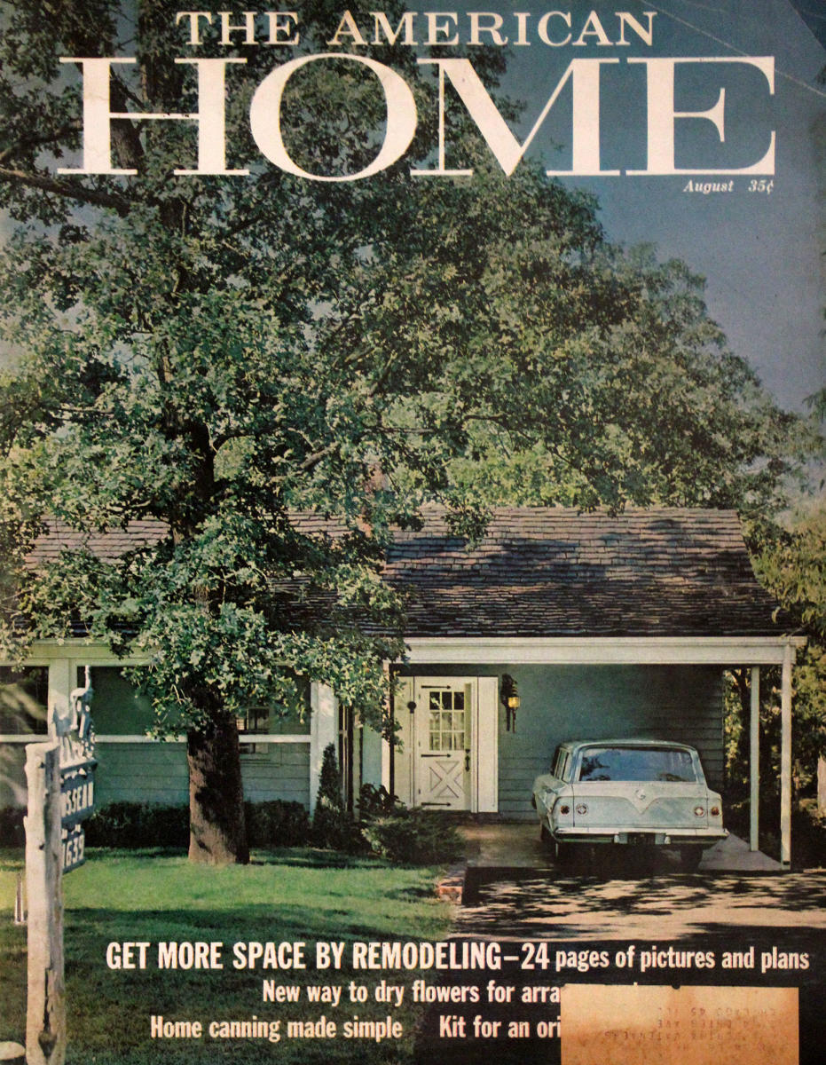The American Home | August 1961 at Wolfgang's