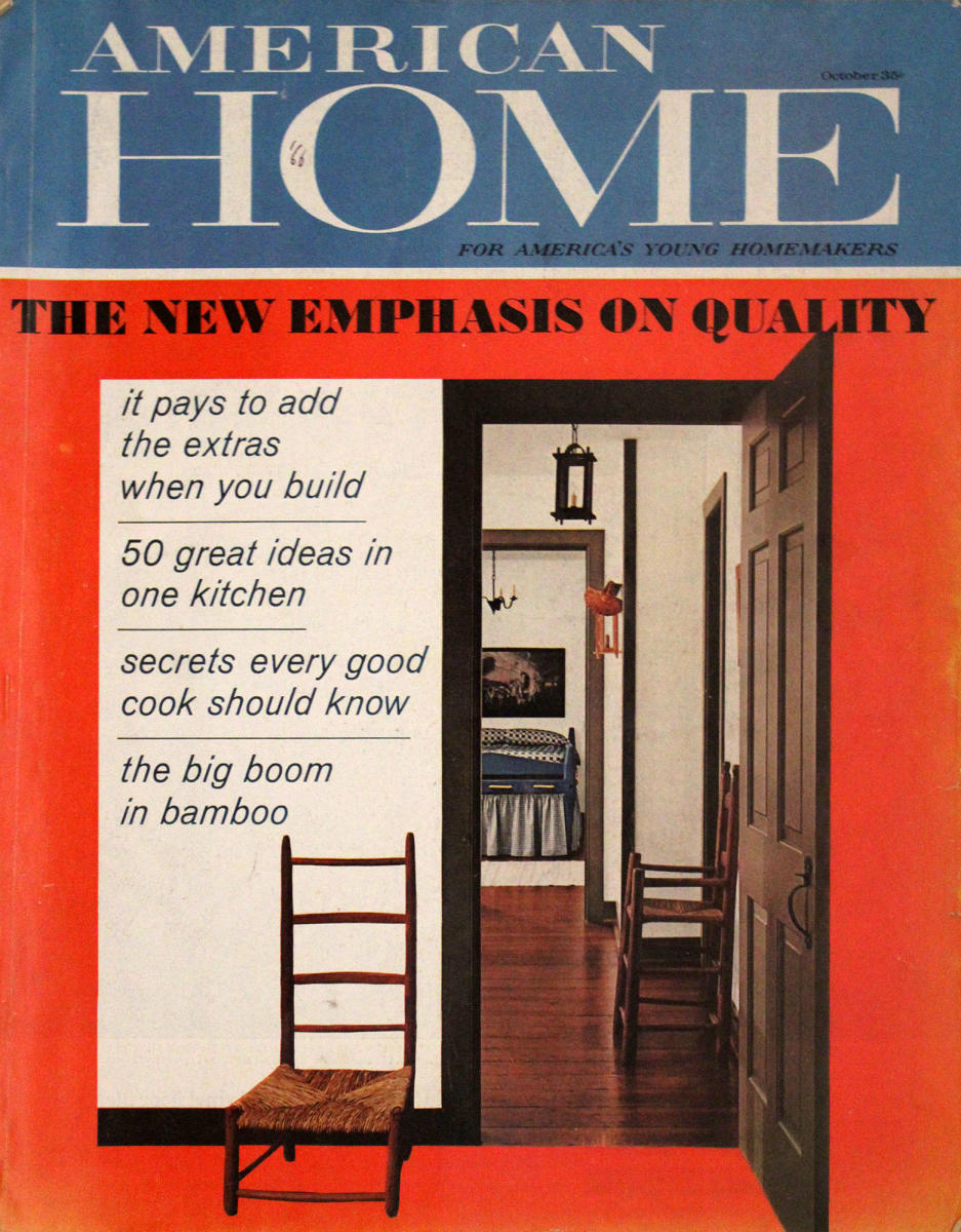 The American Home | October 1966 at Wolfgang's