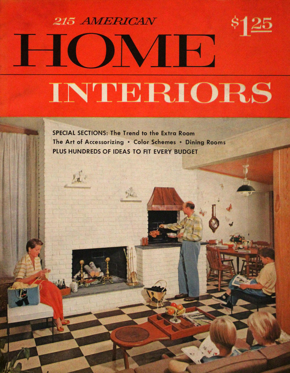 The American Home Interiors | January 1950 at Wolfgang's