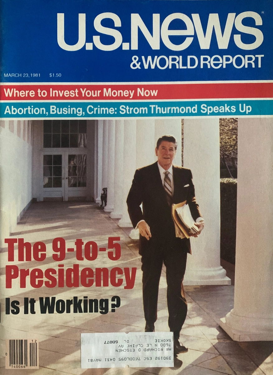 U.S. News | March 23, 1981 at Wolfgang's