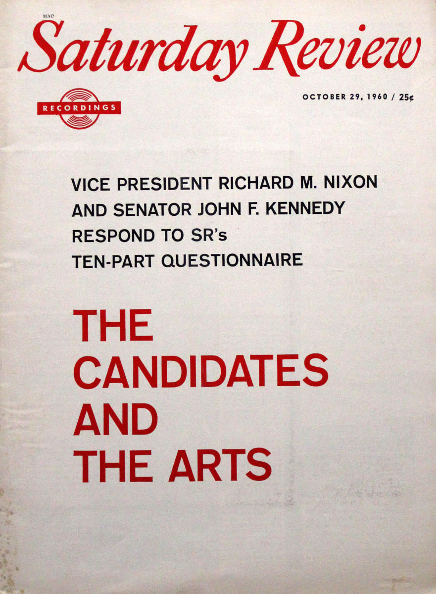 The Saturday Review | October 29, 1960 at Wolfgang's