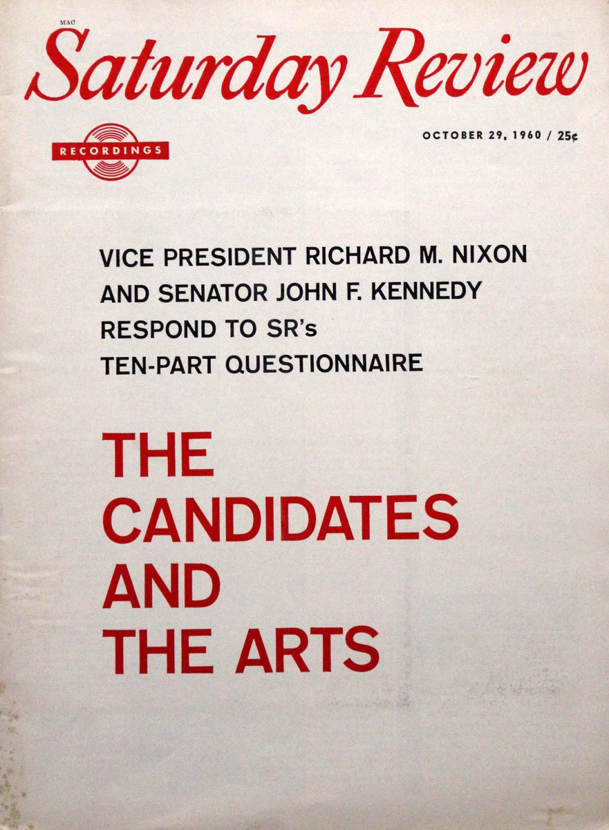 The Saturday Review | October 29, 1960 at Wolfgang's