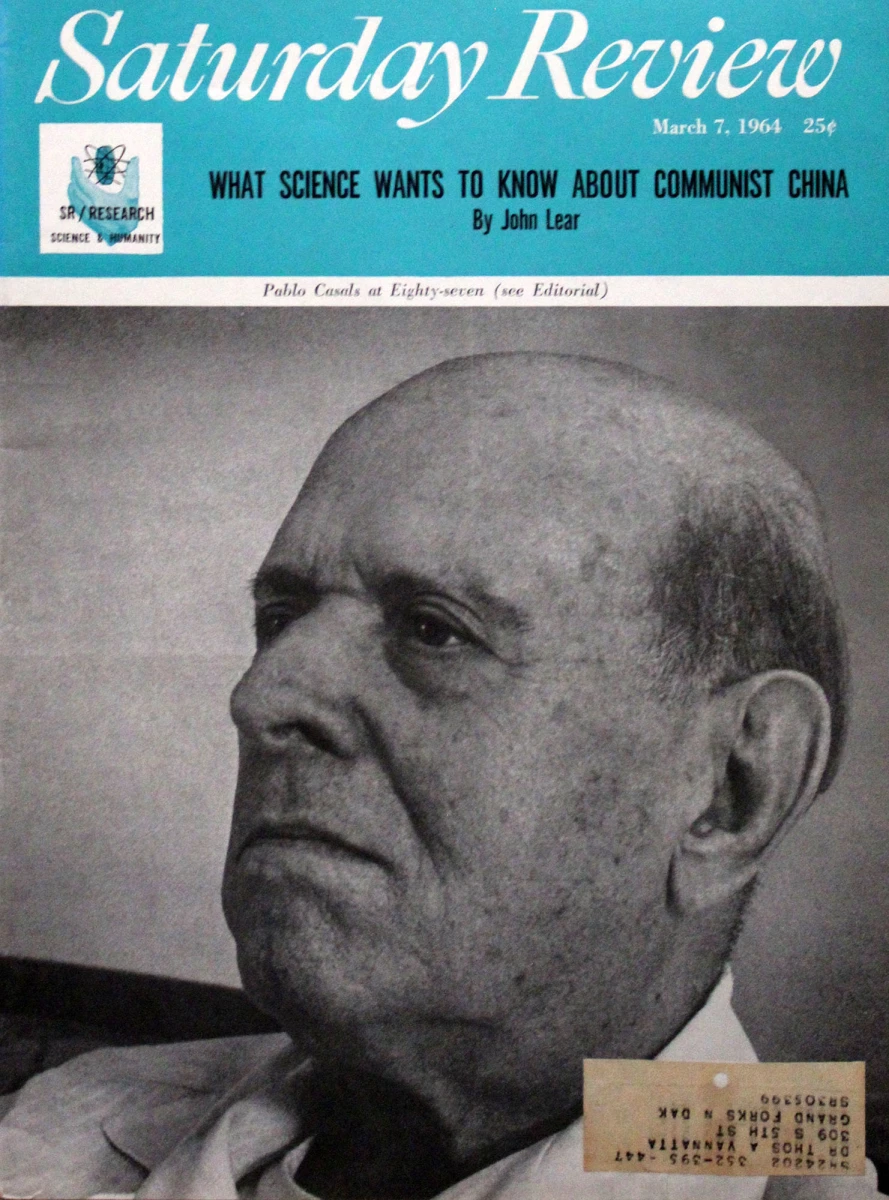 The Saturday Review | March 7, 1964 at Wolfgang's