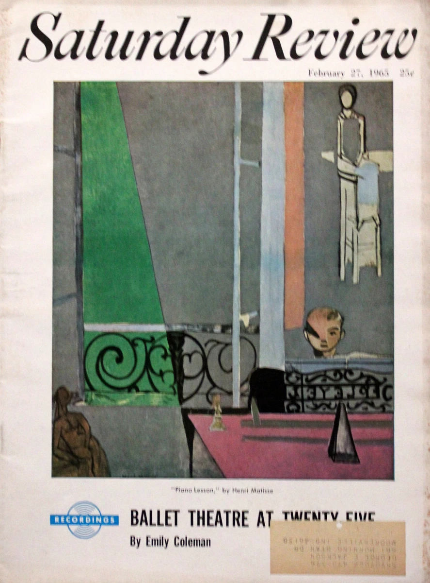 The Saturday Review | February 27, 1965 at Wolfgang's