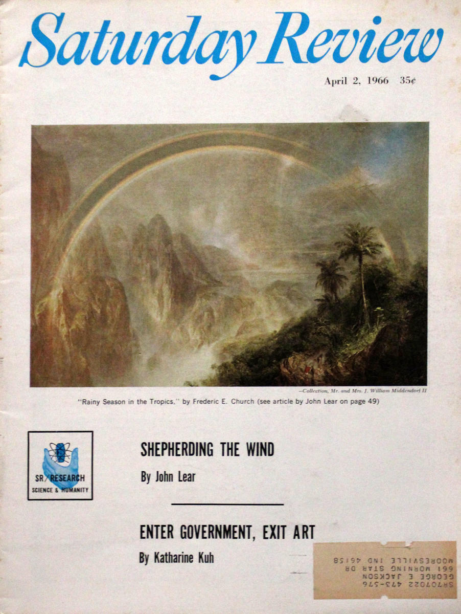 The Saturday Review | April 2, 1966 at Wolfgang's