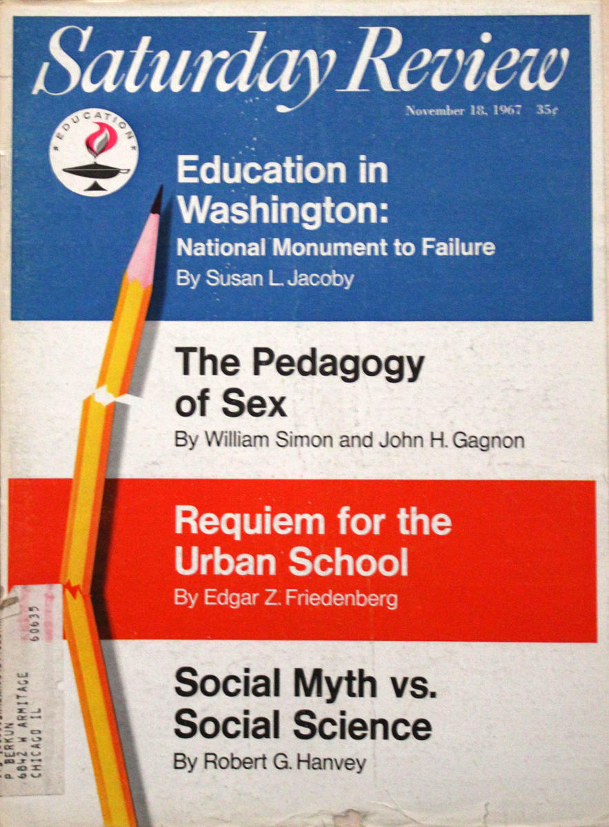 The Saturday Review | November 18, 1967 at Wolfgang's