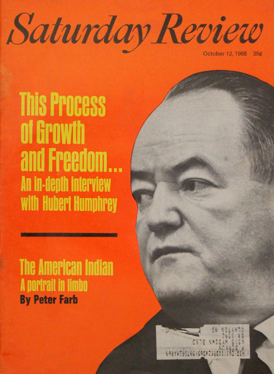 The Saturday Review | October 12, 1968 at Wolfgang's