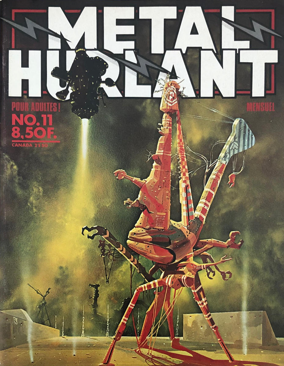 Metal Hurlant #11 | November 1976 at Wolfgang's