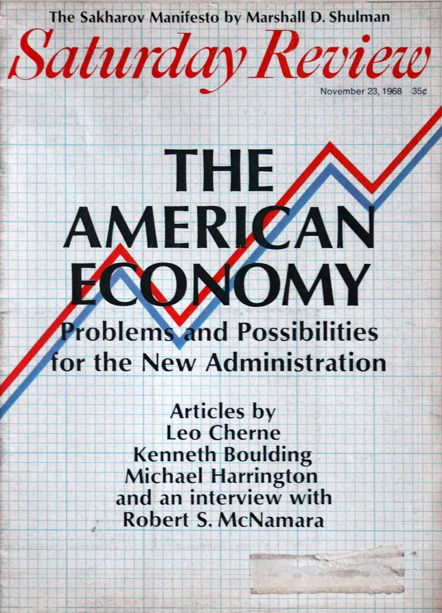 The Saturday Review | November 23, 1968 at Wolfgang's