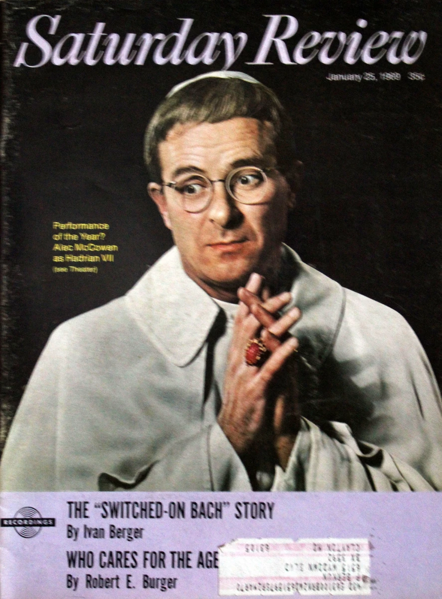 The Saturday Review | January 25, 1969 at Wolfgang's