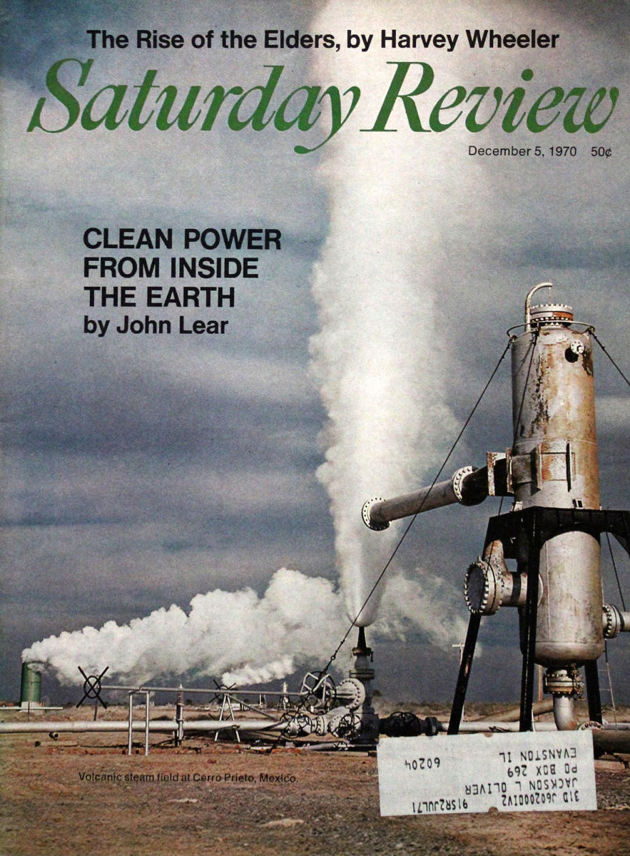 The Saturday Review | December 5, 1970 at Wolfgang's