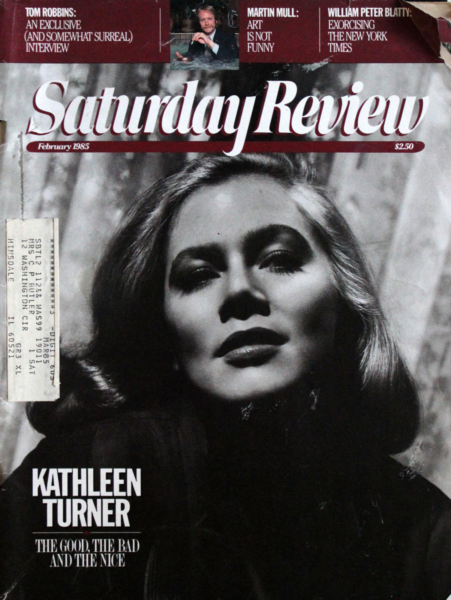 The Saturday Review | February 1985 at Wolfgang's