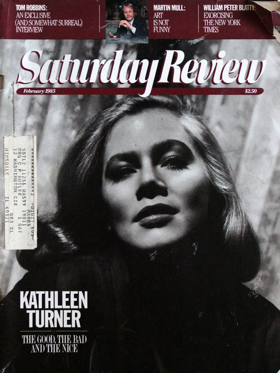 The Saturday Review | February 1985 at Wolfgang's
