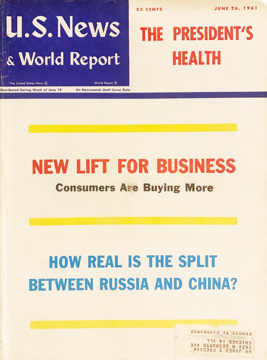 U.S. News | June 26, 1961 at Wolfgang's