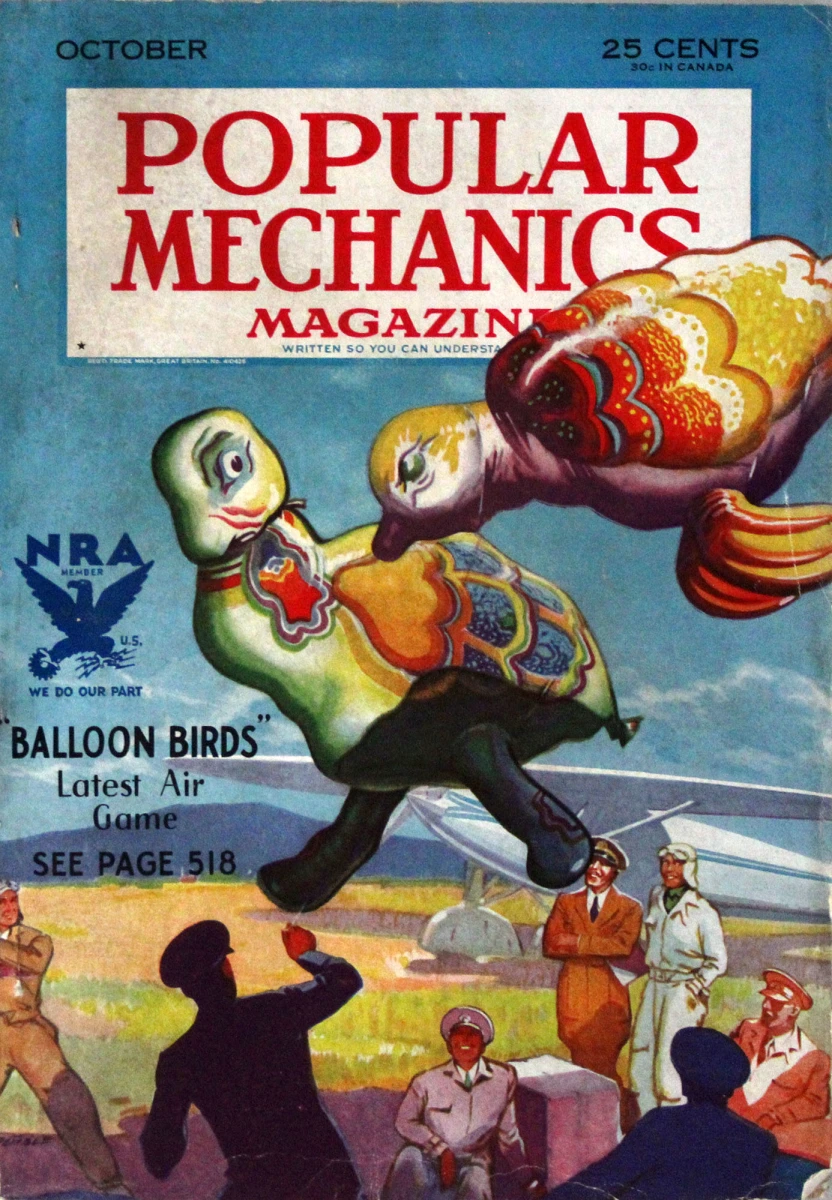 Popular Mechanics | October 1933 at Wolfgang's