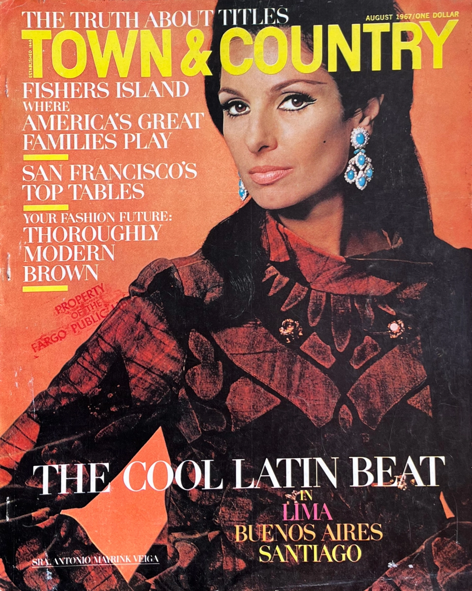 Town & Country | August 1967 at Wolfgang's