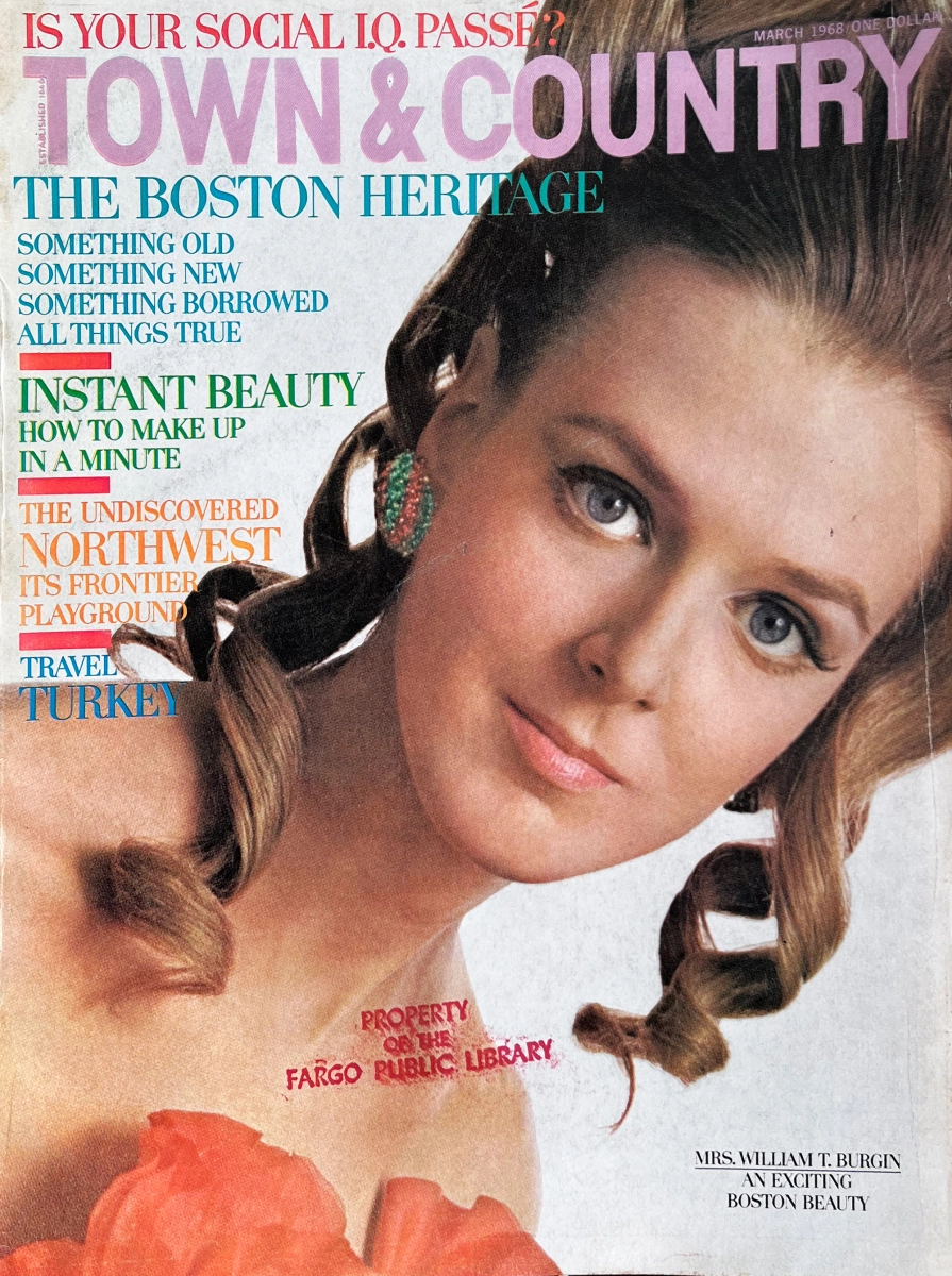 Town & Country | March 1968 at Wolfgang's