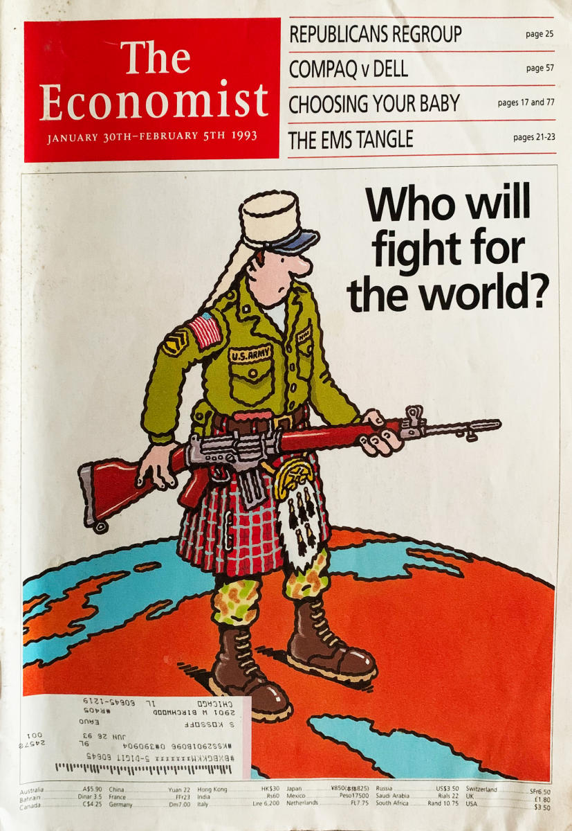 The Economist | January 30, 1993 at Wolfgang's