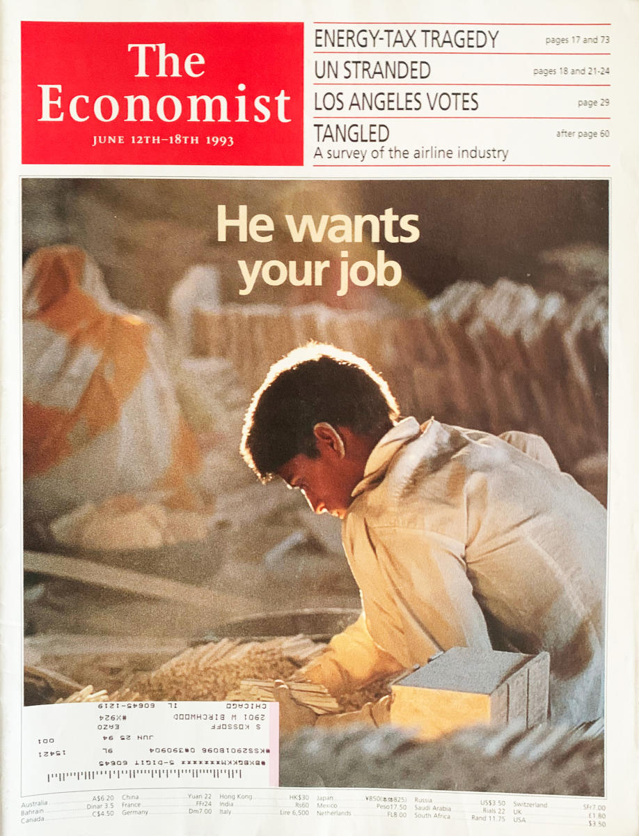 The Economist | June 12, 1993 at Wolfgang's