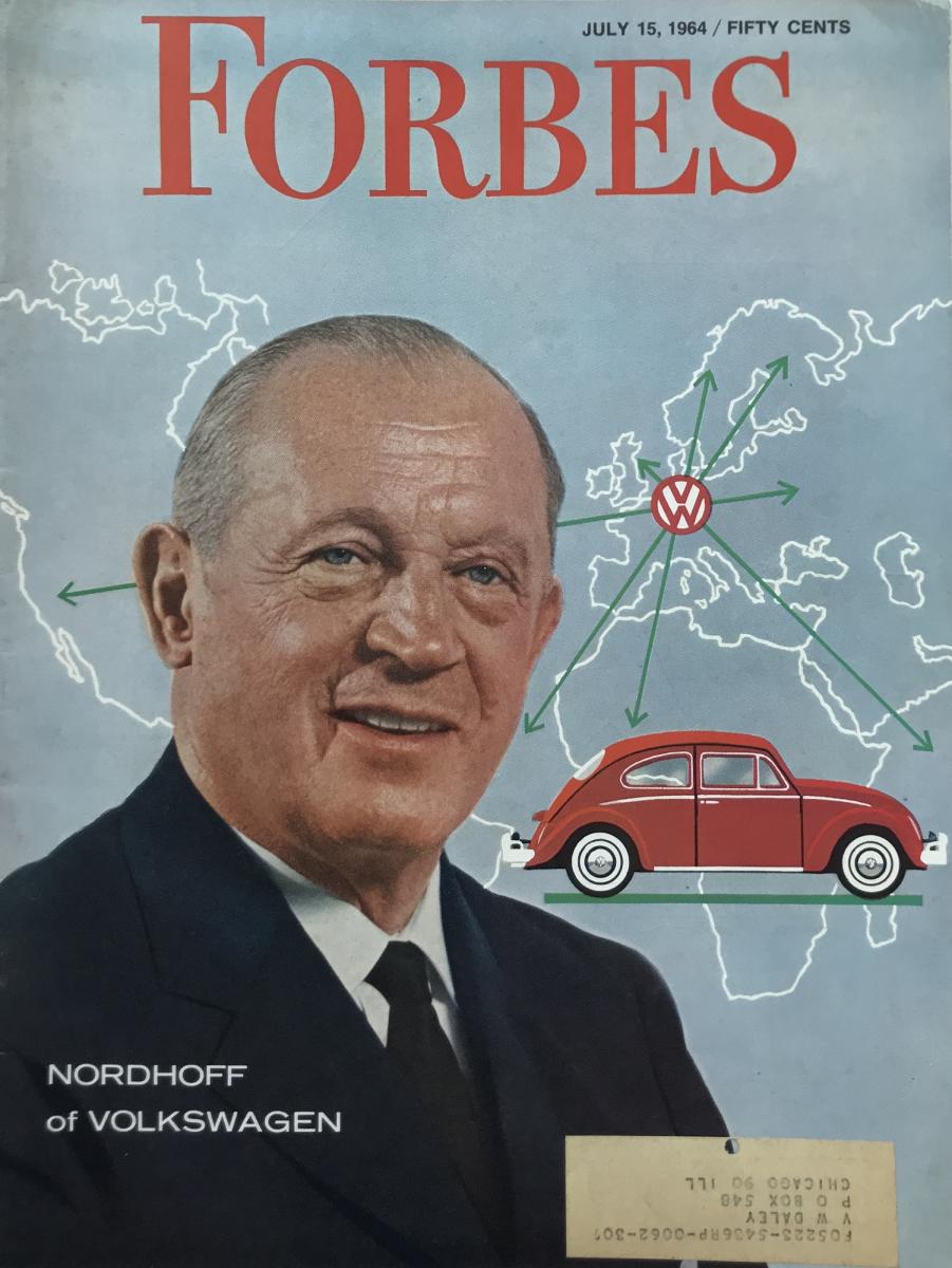 Forbes | July 15, 1964 at Wolfgang's