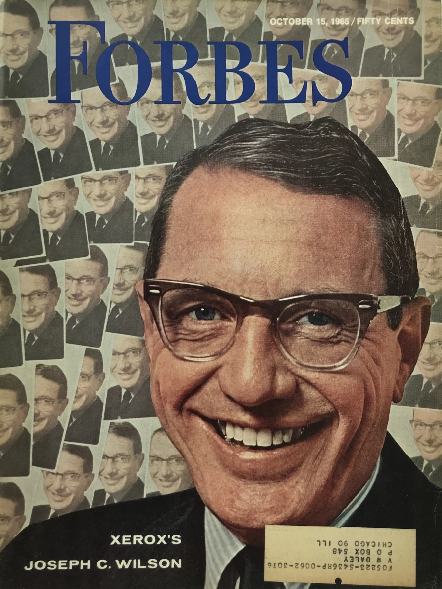 Forbes | October 15, 1965 at Wolfgang's