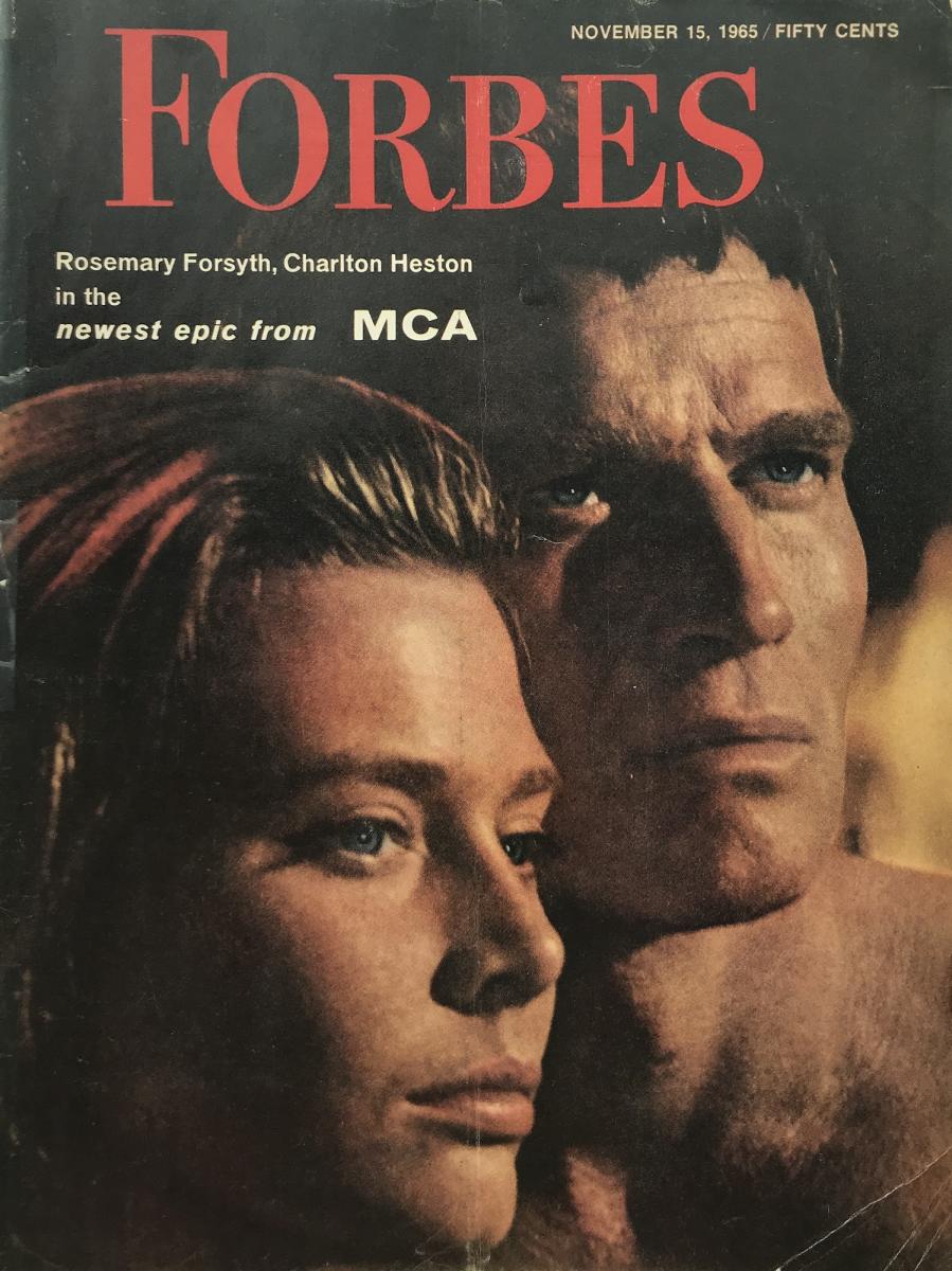 Forbes | November 15, 1965 at Wolfgang's