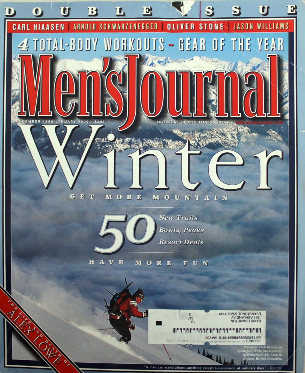 Men's Journal | December 1999 at Wolfgang's