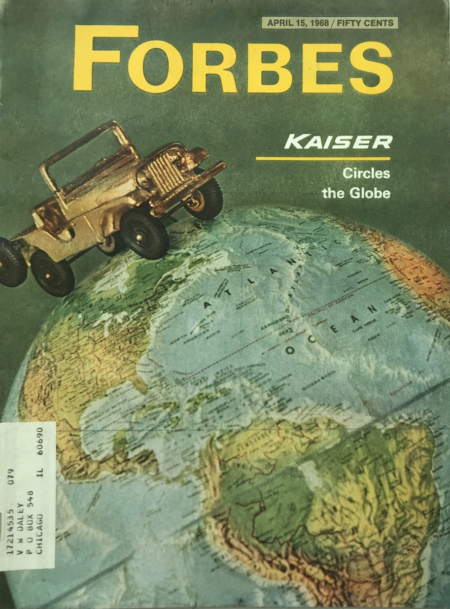 Forbes | April 15, 1968 at Wolfgang's