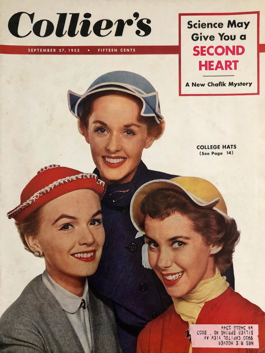 Collier's | September 27, 1952 at Wolfgang's