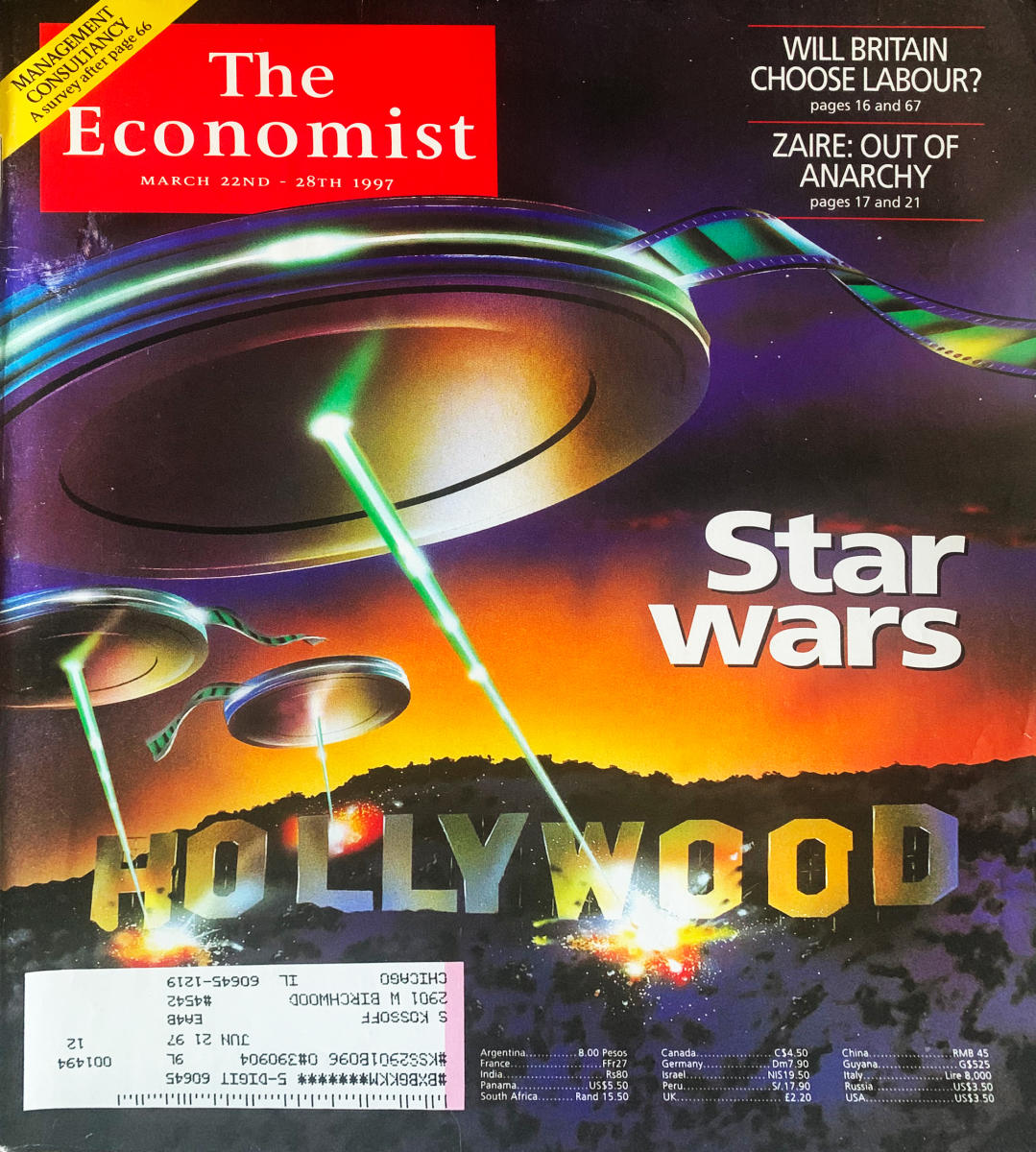 The Economist | March 22, 1997 at Wolfgang's
