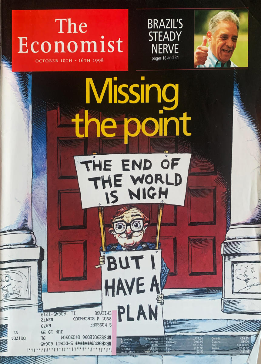 The Economist | October 10, 1998 at Wolfgang's