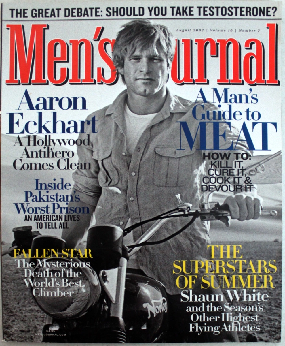Men's Journal | August 2007 at Wolfgang's