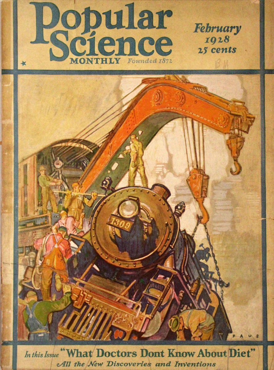 Popular Science | February 1928 at Wolfgang's