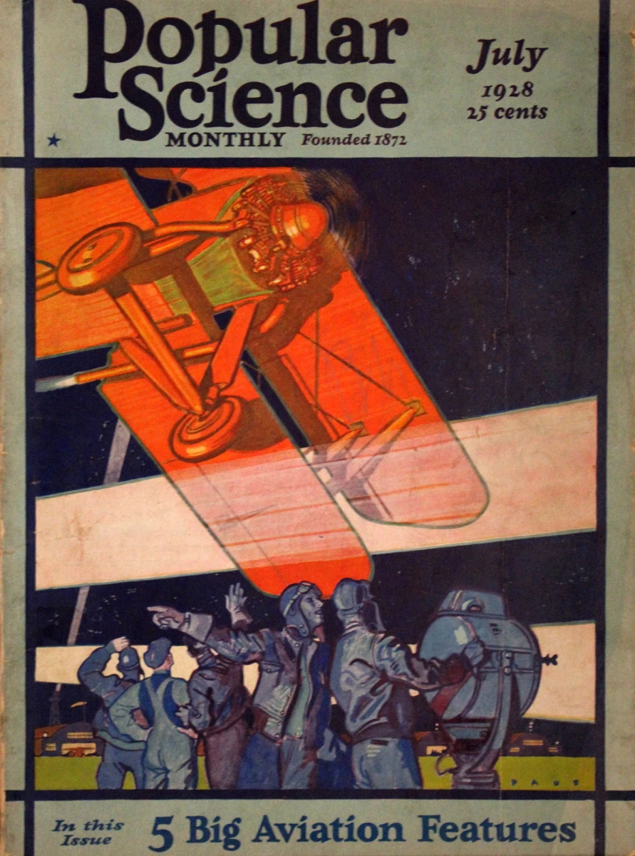 Popular Science | July 1928 at Wolfgang's