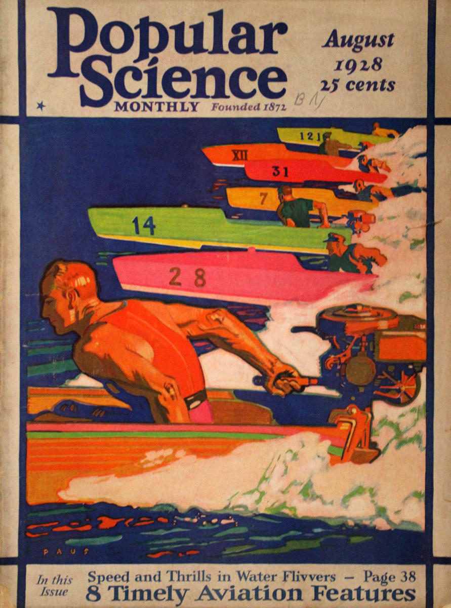 Popular Science | August 1928 at Wolfgang's