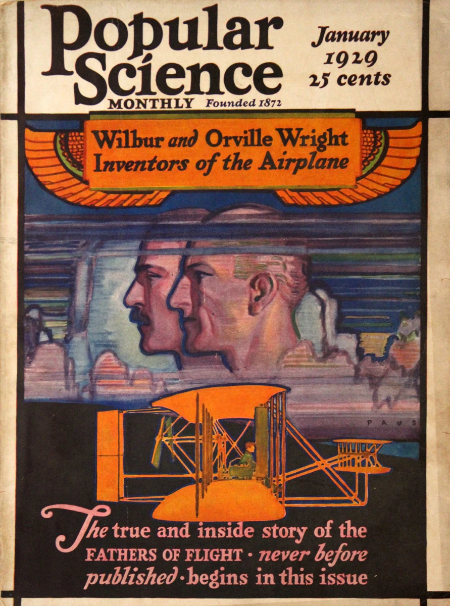 Popular Science | January 1929 at Wolfgang's
