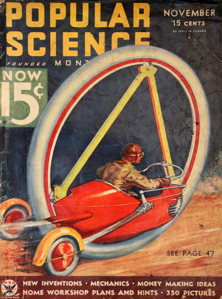 Popular Science | November 1933 at Wolfgang's