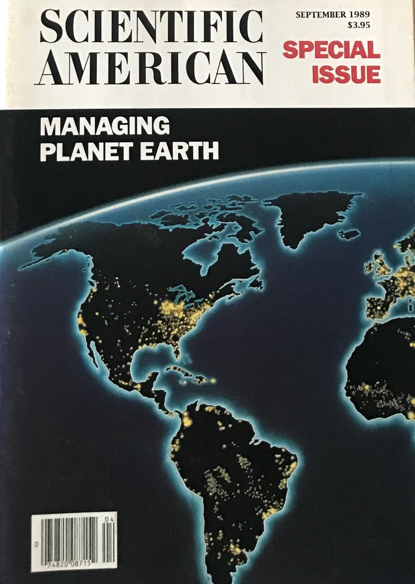 Scientific American Managing Planet Earth | September 1989 at Wolfgang's