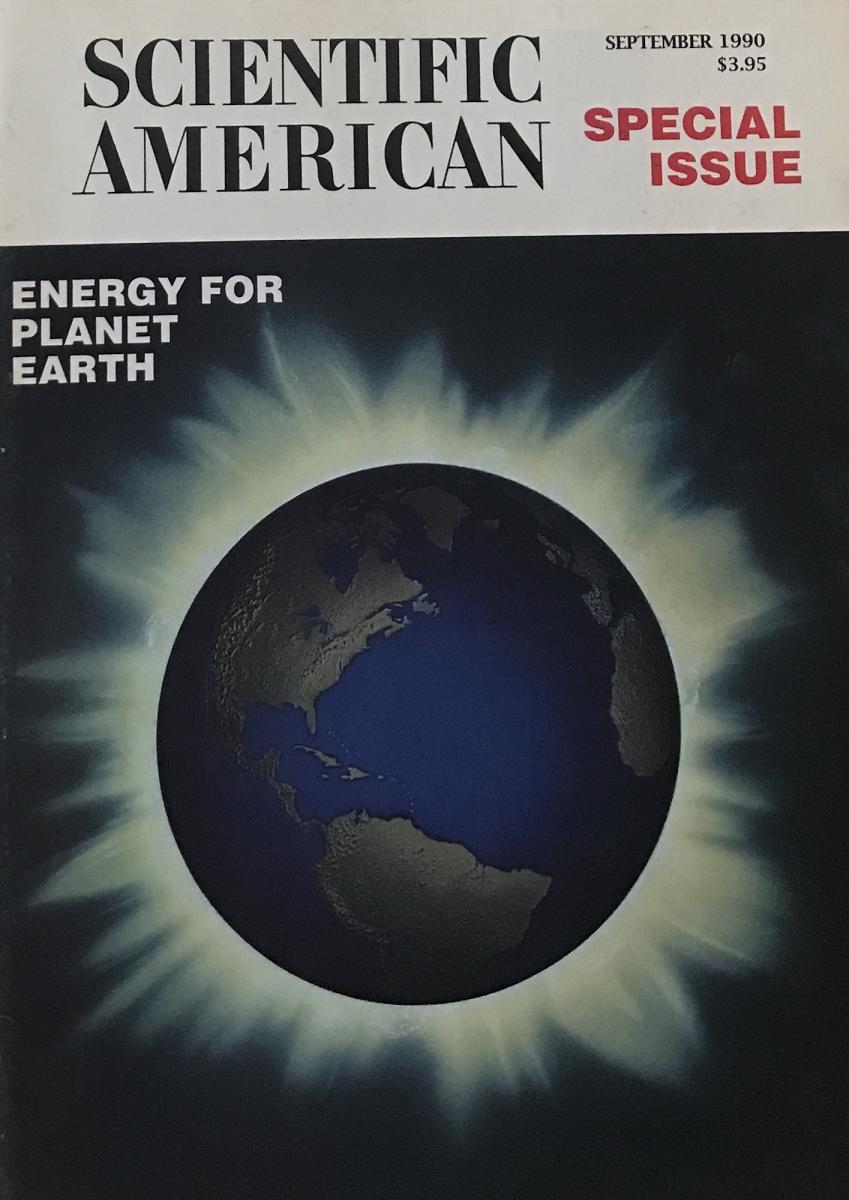 Scientific American Energy for Planet Earth | September 1990 at Wolfgang's