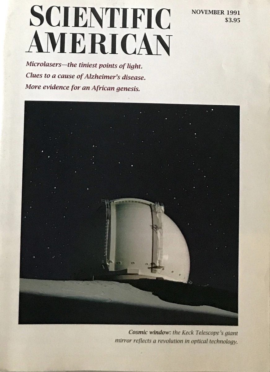Scientific American | November 1991 at Wolfgang's
