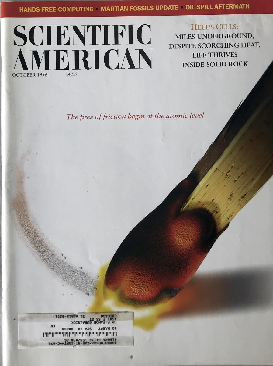 Scientific American | October 1996 at Wolfgang's