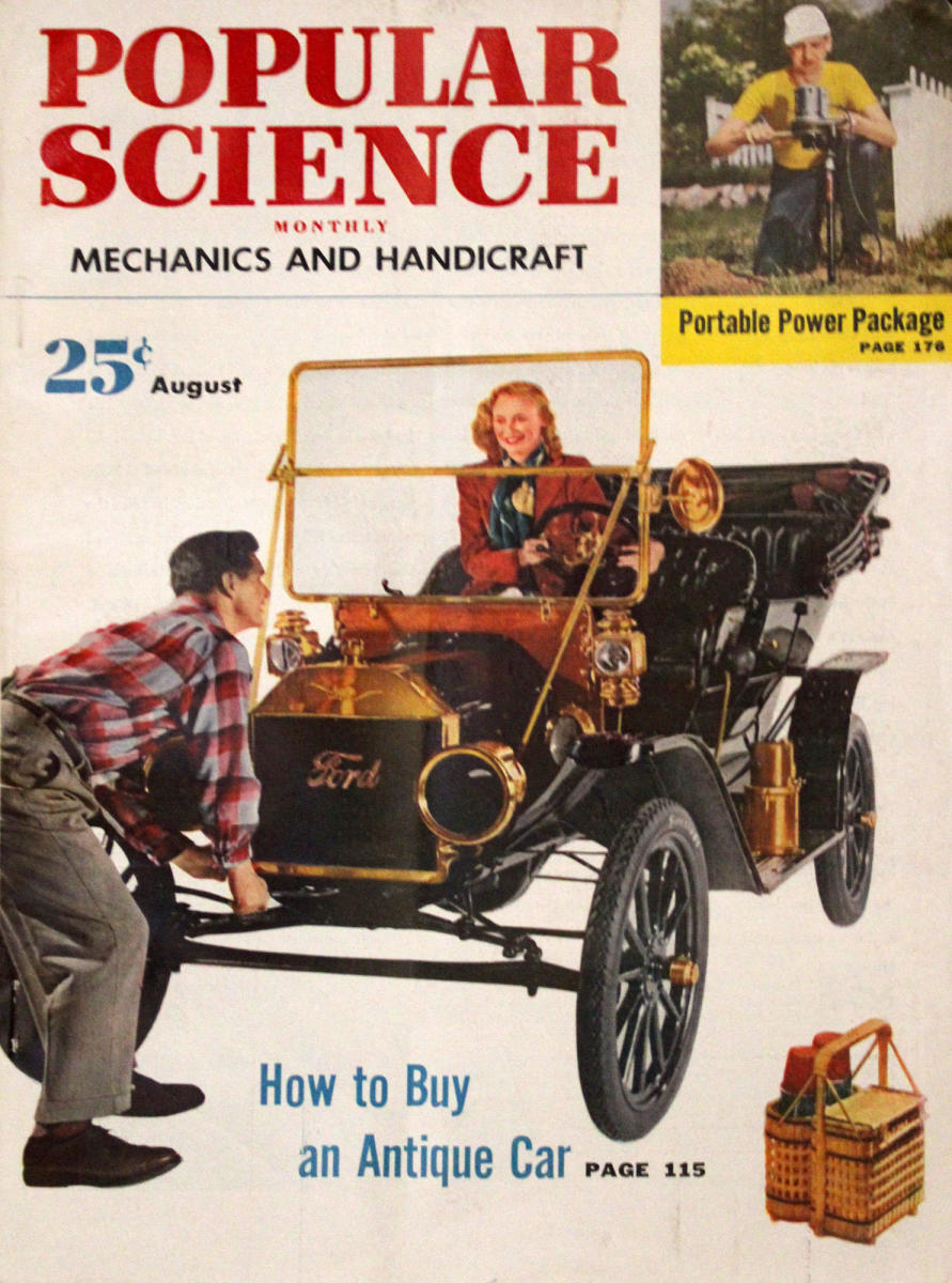 Popular Science | August 1952 at Wolfgang's