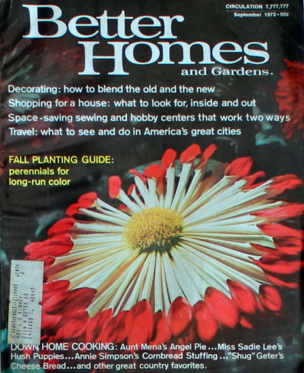 Better Homes And Gardens | September 1973 at Wolfgang's